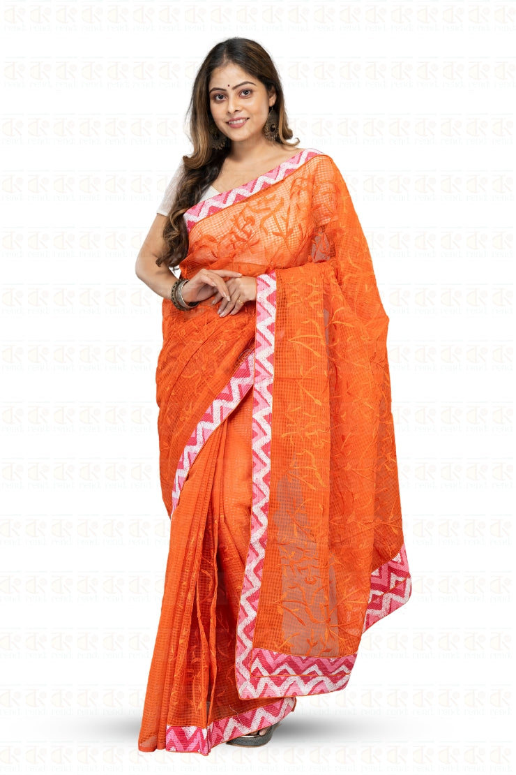 Sohoj Path Boutique Saree| Saraswati Puja Special Saree – Bong Trendz